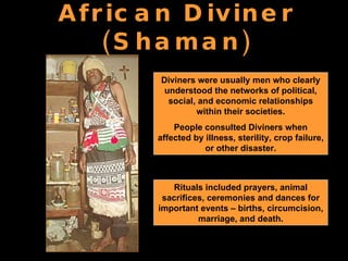 Traditional African Society | PPT