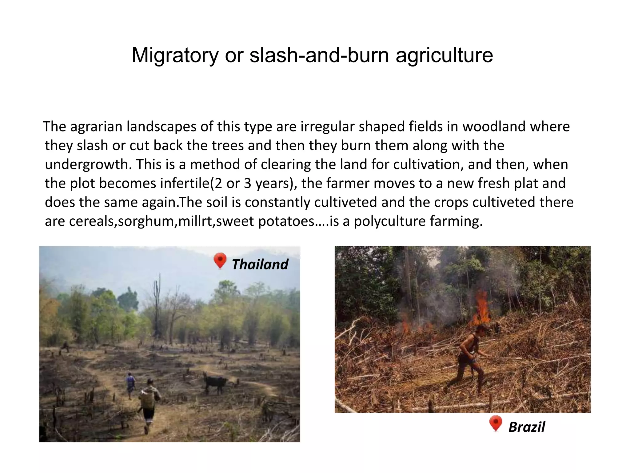 Traditional and advanced agrarian system | PPT