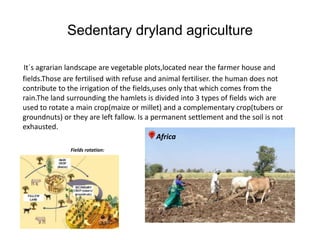 Traditional and advanced agrarian system | PPT