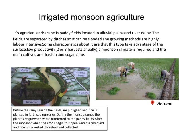 Traditional and advanced agrarian system | PPT