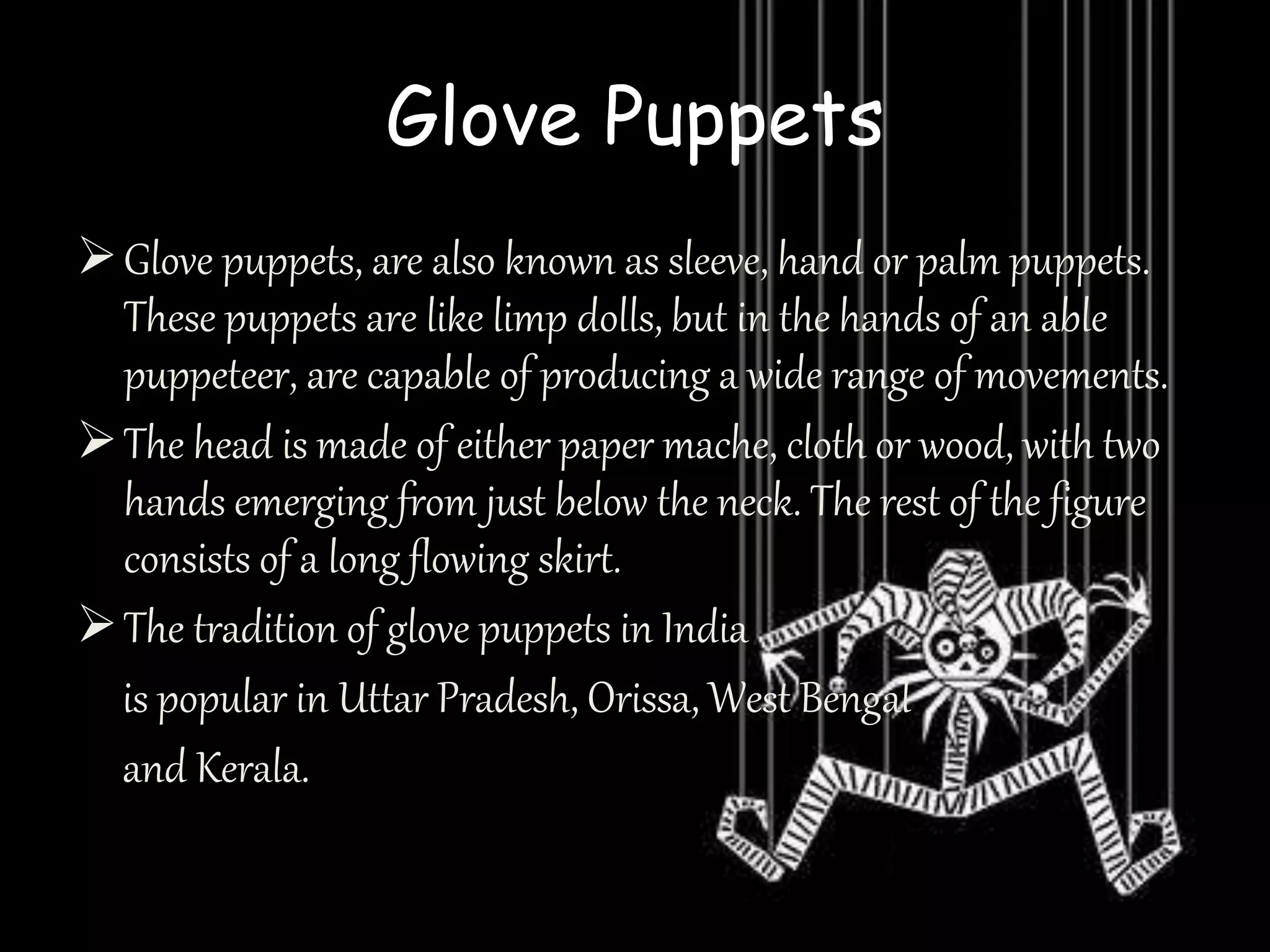 Traditional and contemporary puppetry | PPTX
