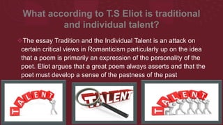 Traditional and individual talent theory | PPTX