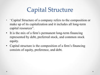 Traditional and MM approach in capital structure | PPTX