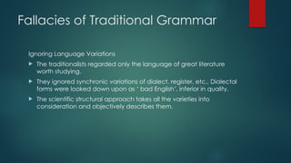 Traditional and Structural grammar.pptx