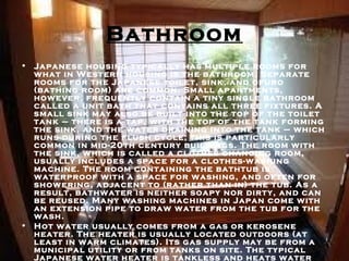 Traditional and modern houses in japan | PPT