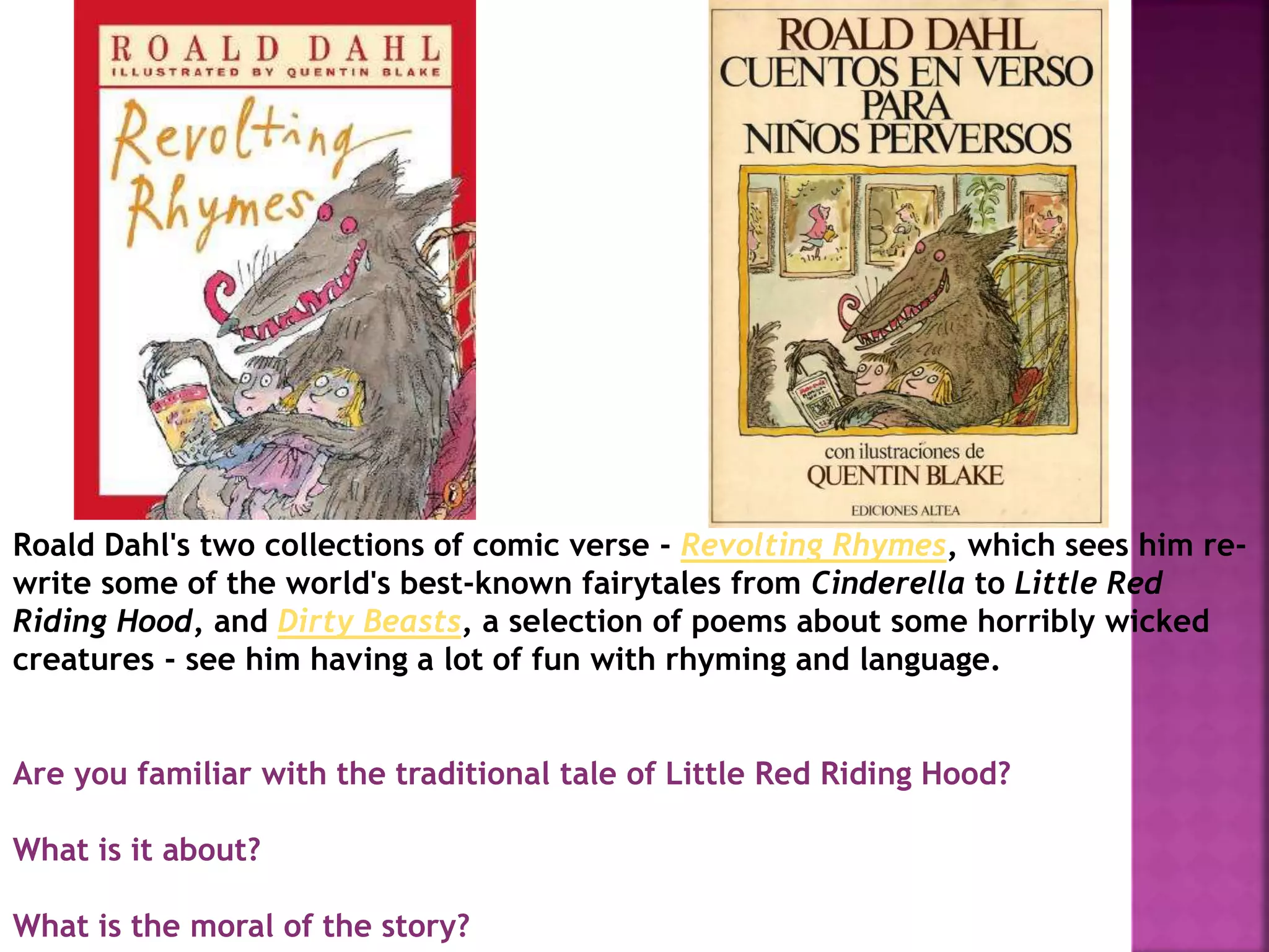 Traditional and new fairy tales | PPT