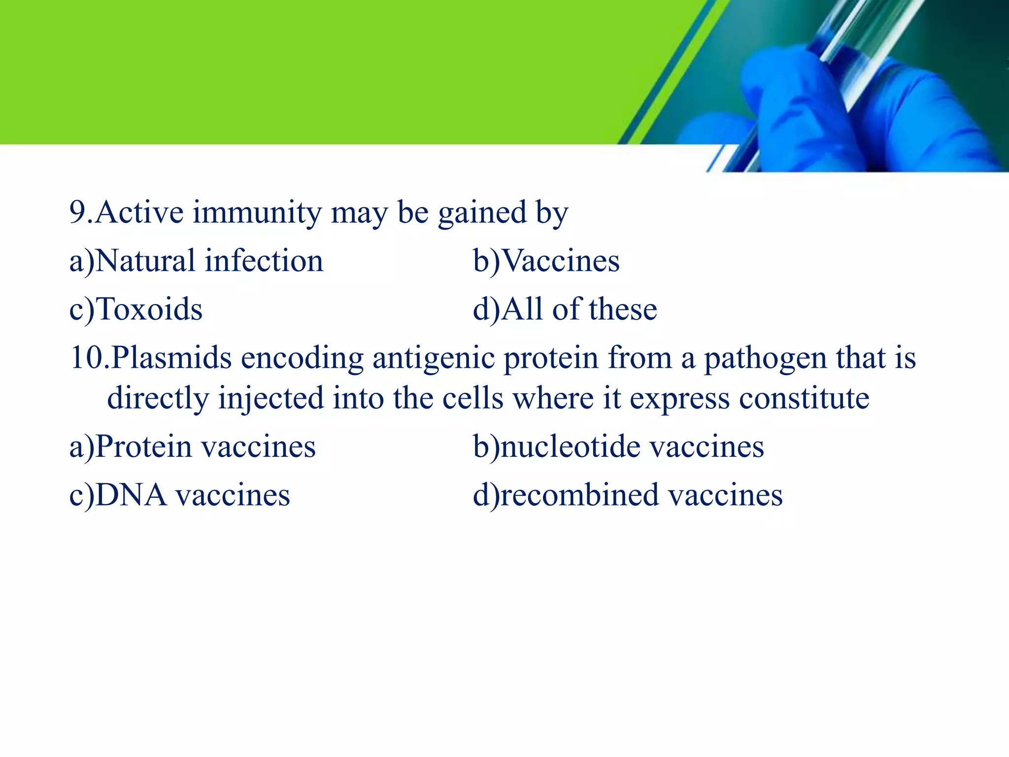 Traditional and new generation vaccines | PPTX