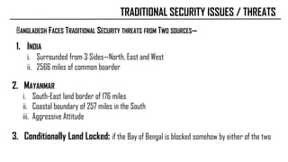 Traditional and Non-traditional Security Issues in Bangladesh An ...