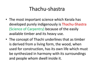 Traditional architecture of kerala | PPTX