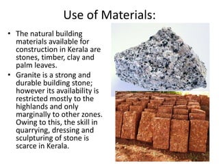 Traditional architecture of kerala | PPTX
