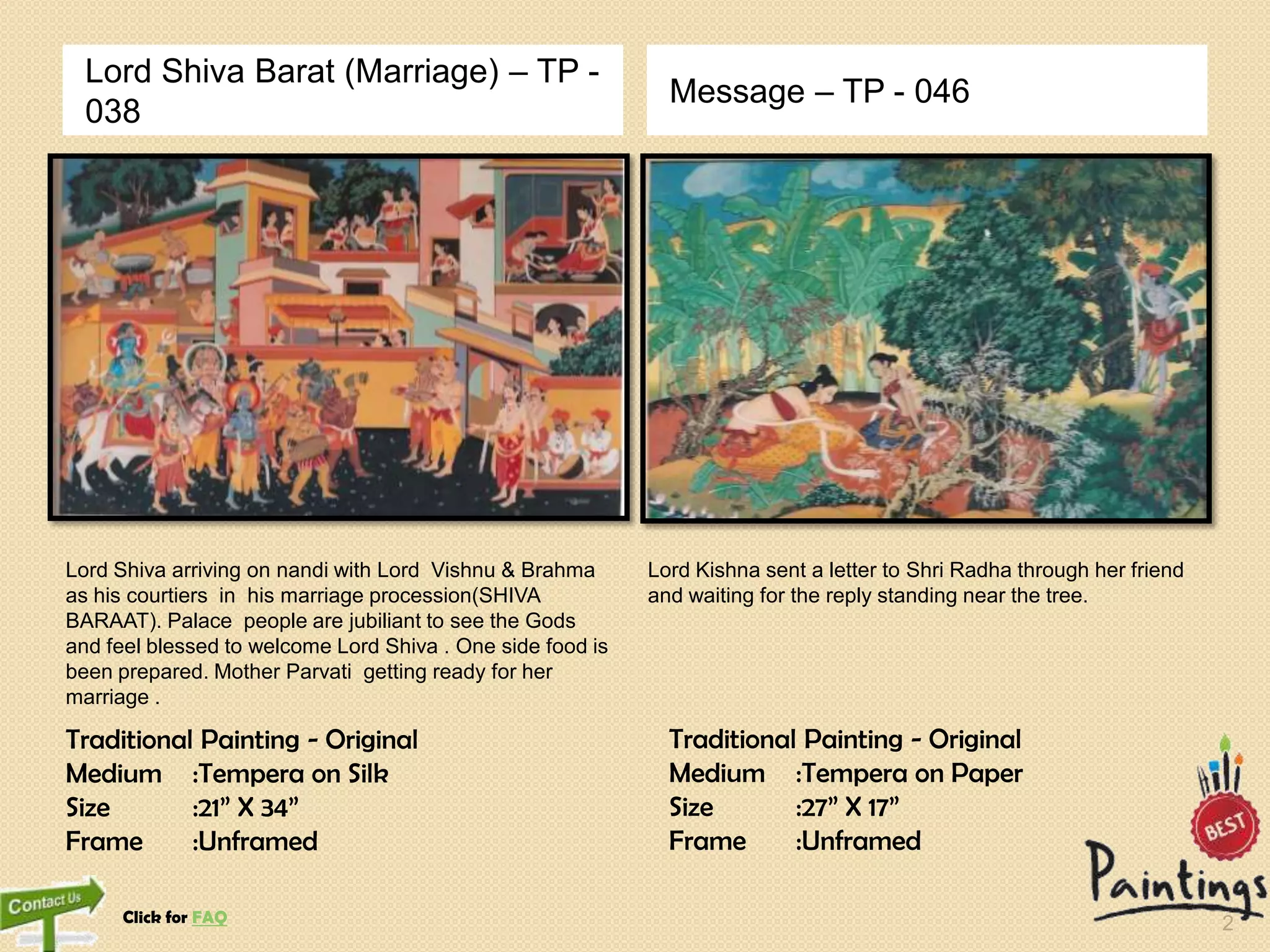 Traditional art - Miniature | PPT