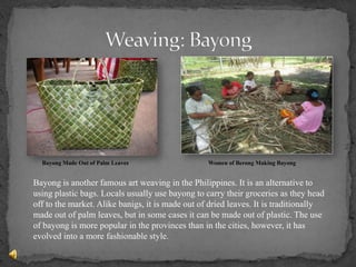 Traditional arts of philippines final | PDF | Arts and Crafts | Hobbies ...