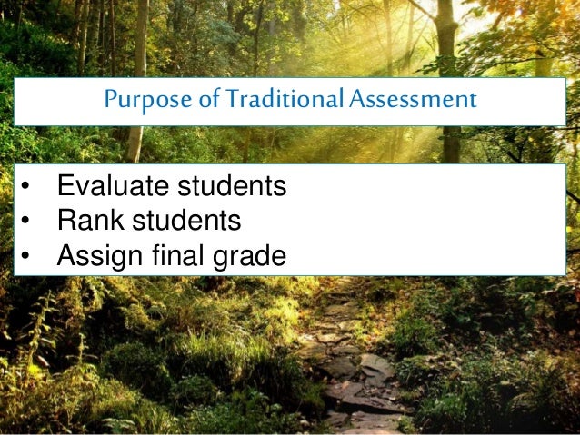 Traditional Assessment And Non Traditional Assessment traditional-assessment-and-non-traditional-assessment