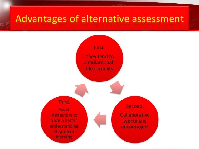Traditional assessment v.s Alternative assessment Traditional assessment v.s Alternative assessment