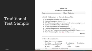 Traditional Assessment versus Alternative Assessment.pptx