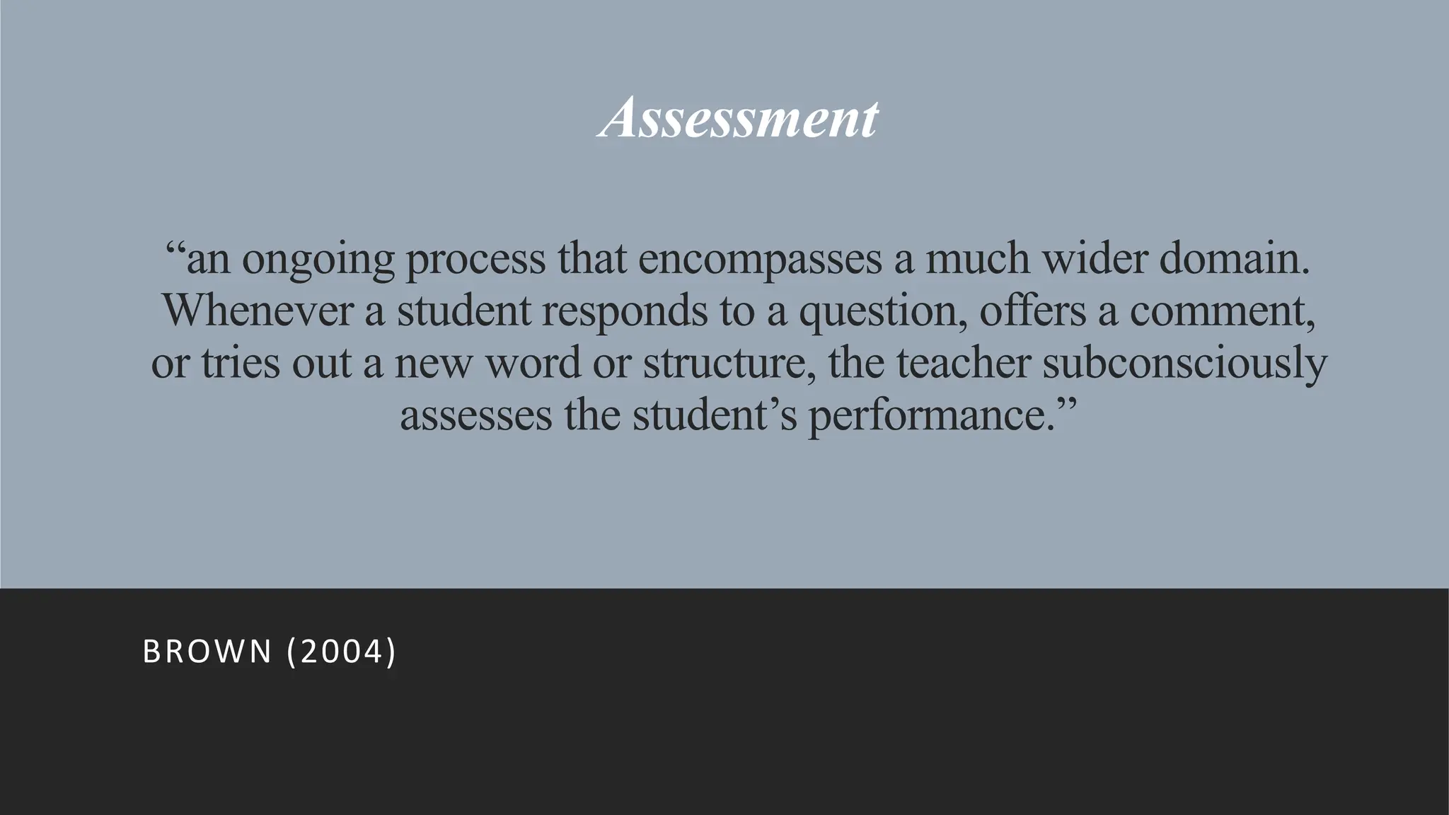 Traditional Assessment versus Alternative Assessment.pptx