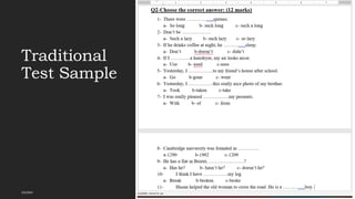 Traditional Assessment versus Alternative Assessment.pptx