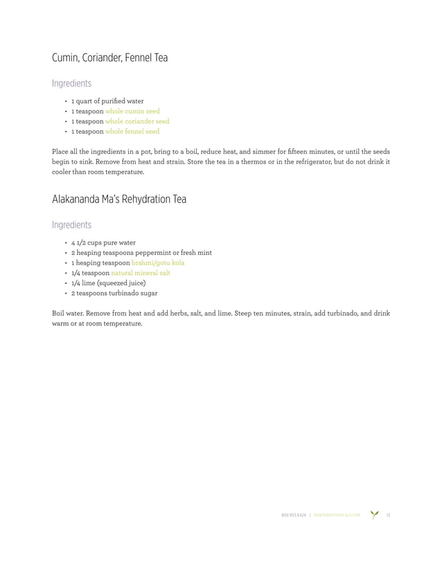 Traditional ayurvedic cleanse | PDF