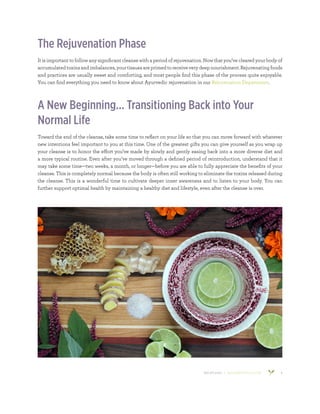 Traditional ayurvedic cleanse | PDF