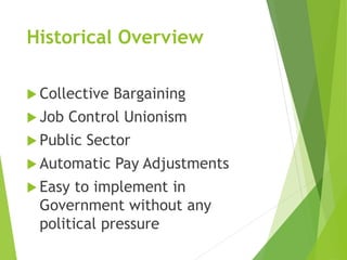 Traditional bases for_pay_seniority_and | PPT