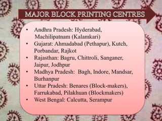 Traditional block printing of india | PPTX