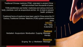 Traditional Chinese medicine ppt | PPTX