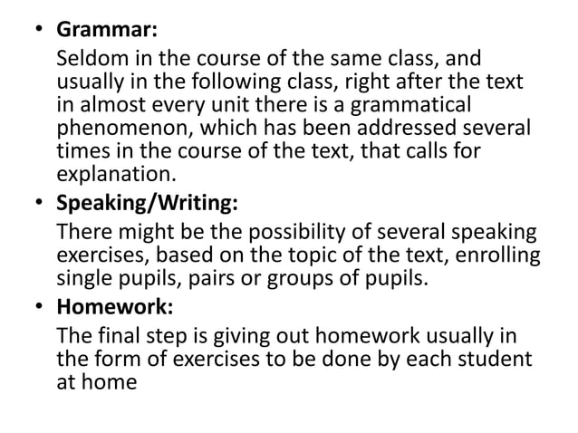 Traditional classroom | PPT