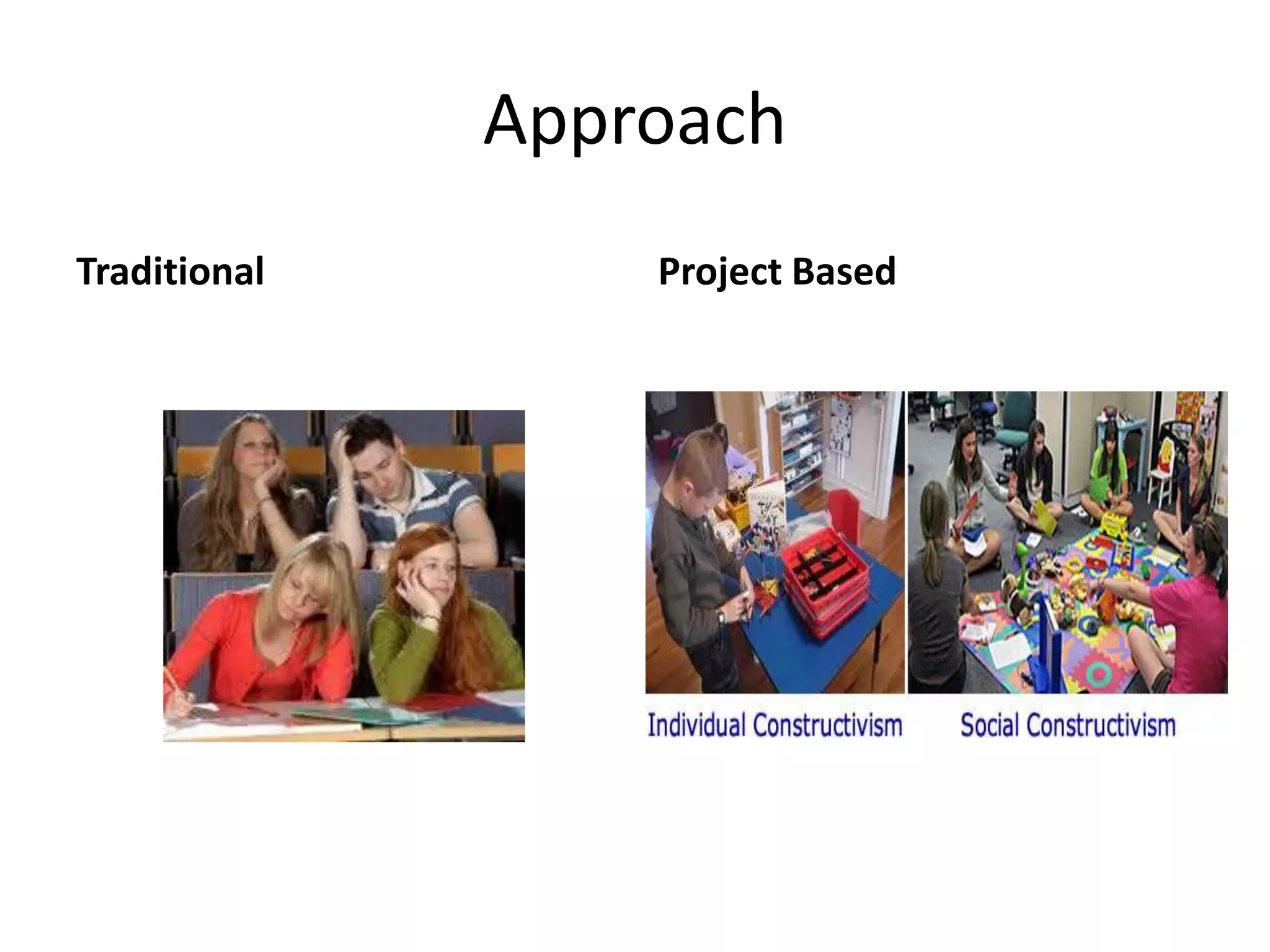 Traditional classroom assessment vs Project Based | PPTX