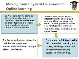 Traditional classroom to online setting | PDF