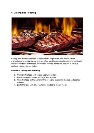 Traditional Cooking Methods in Indian Cuisine | PDF