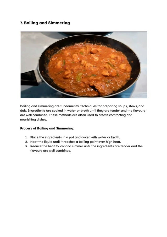 Traditional Cooking Methods in Indian Cuisine | PDF | Desserts and ...