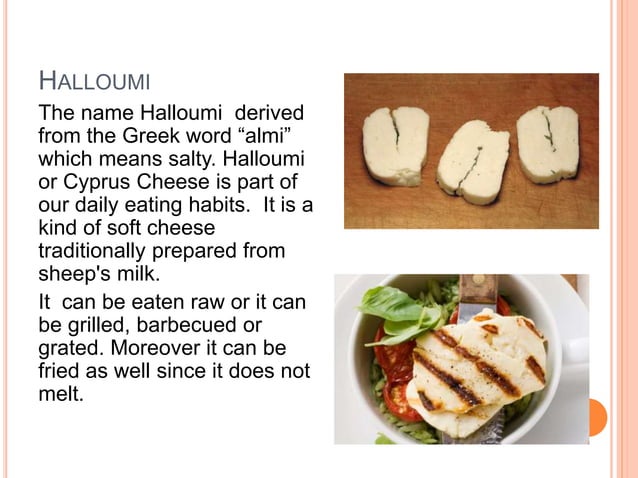 Traditional Cypriot recipes | PPT