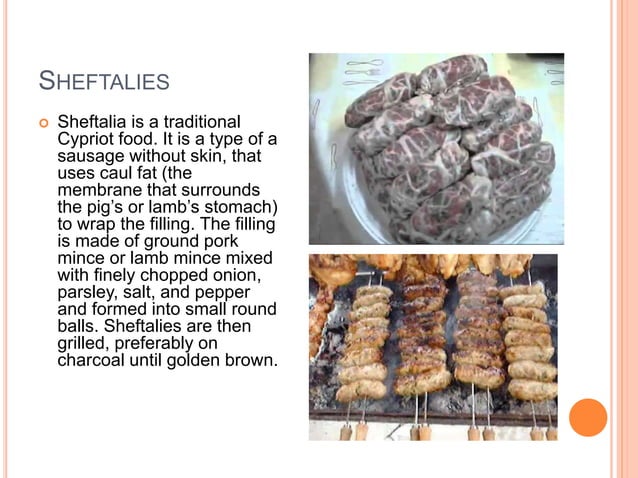 Traditional Cypriot recipes | PPT