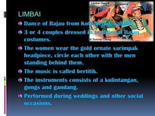 Traditional Dance in Malaysia Sabah | PPTX