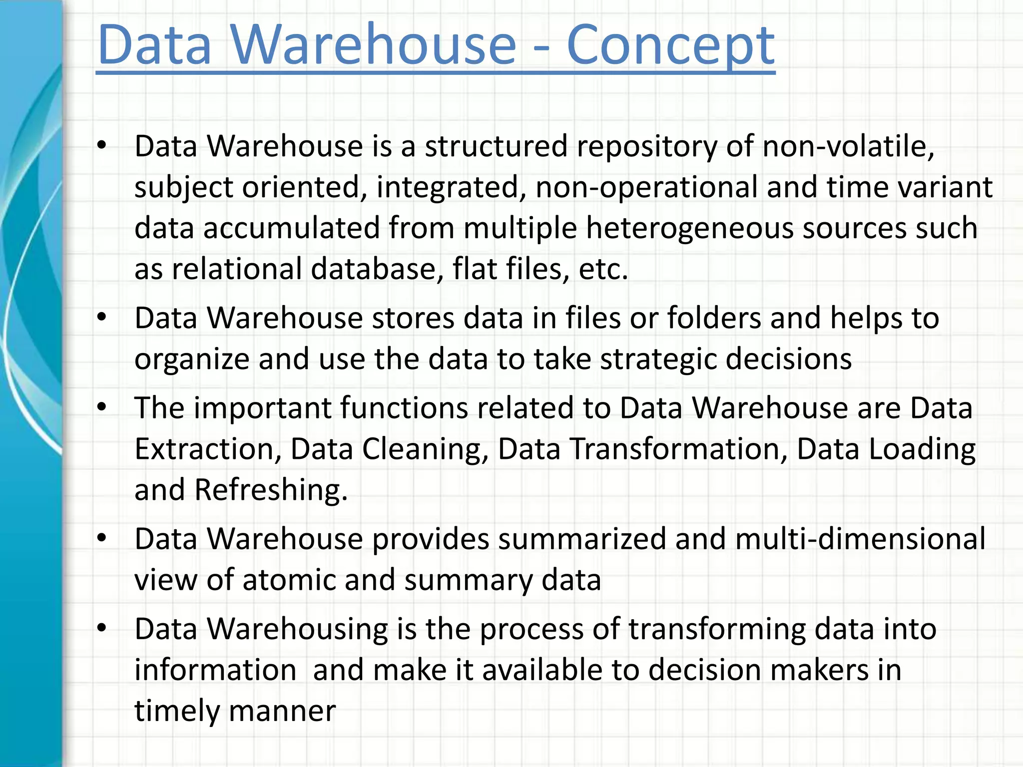 Traditional data warehouse vs data lake | PPTX