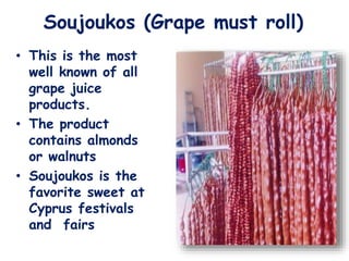 Traditional dishes of cyprus technical school of avgorou | PPT