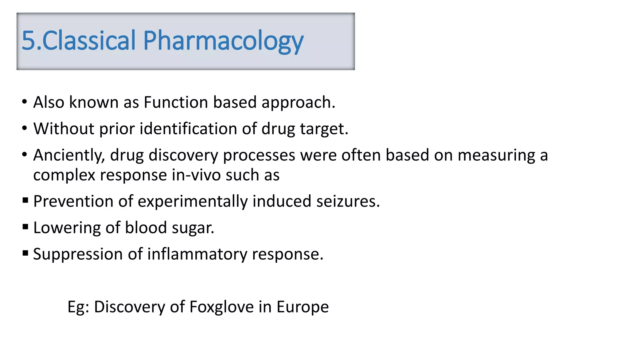 SlideShare on Traditional drug design methods | PPTX