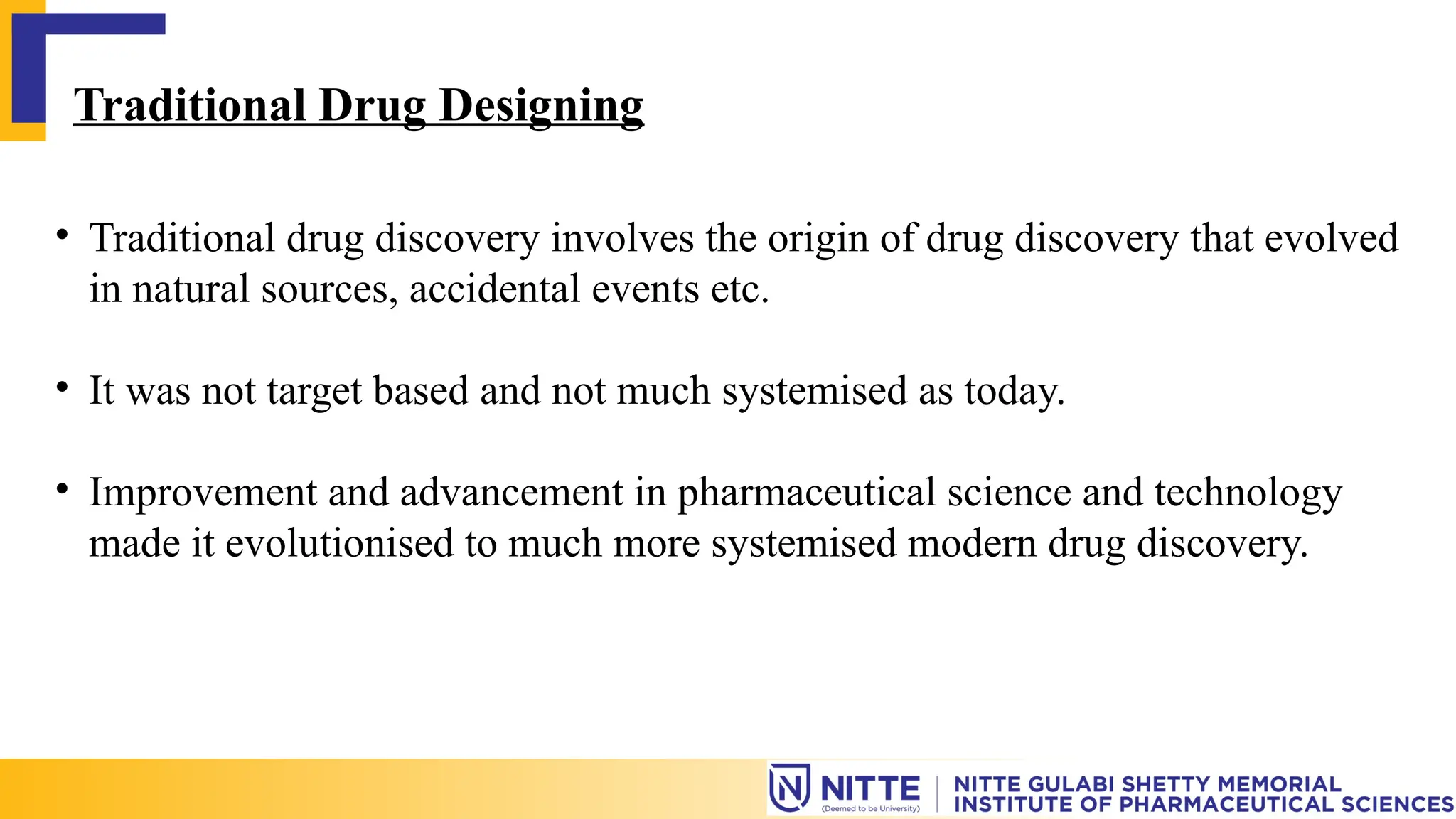 Traditional Drug design vs Rational Drug design.pptx