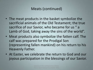 Traditional easter basket | PPT