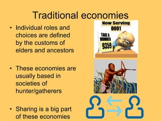 Traditional economy | PPTX