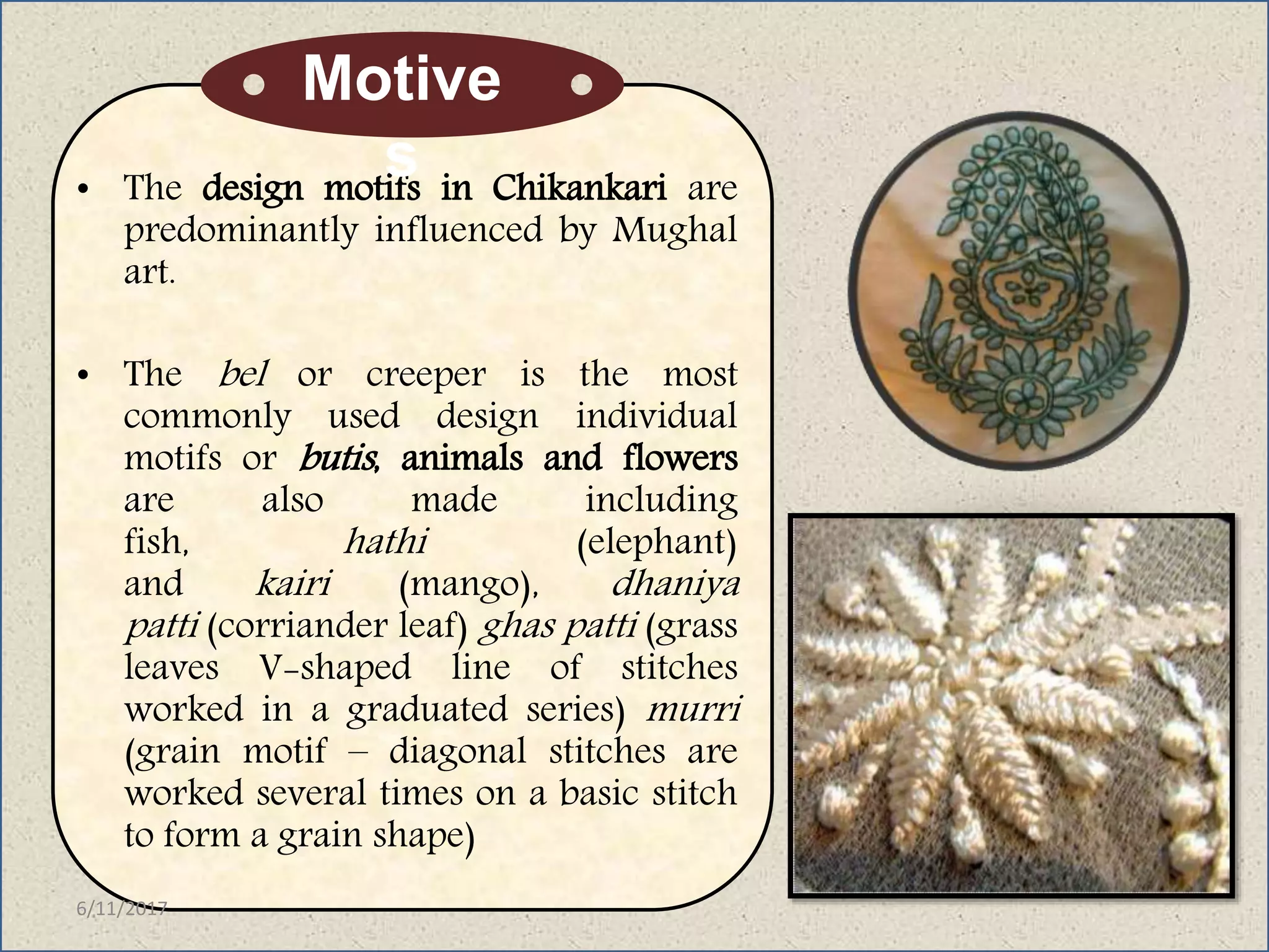 Traditional embroideries of india | PPTX