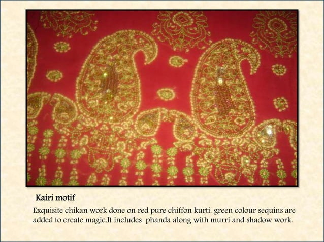 Traditional embroideries of india | PPTX