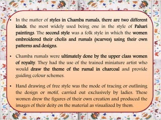Traditional embroideries of india | PPTX