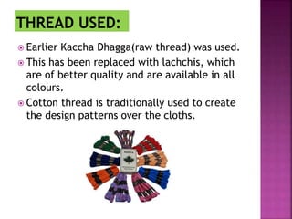 Traditional embroidery of india | PPTX