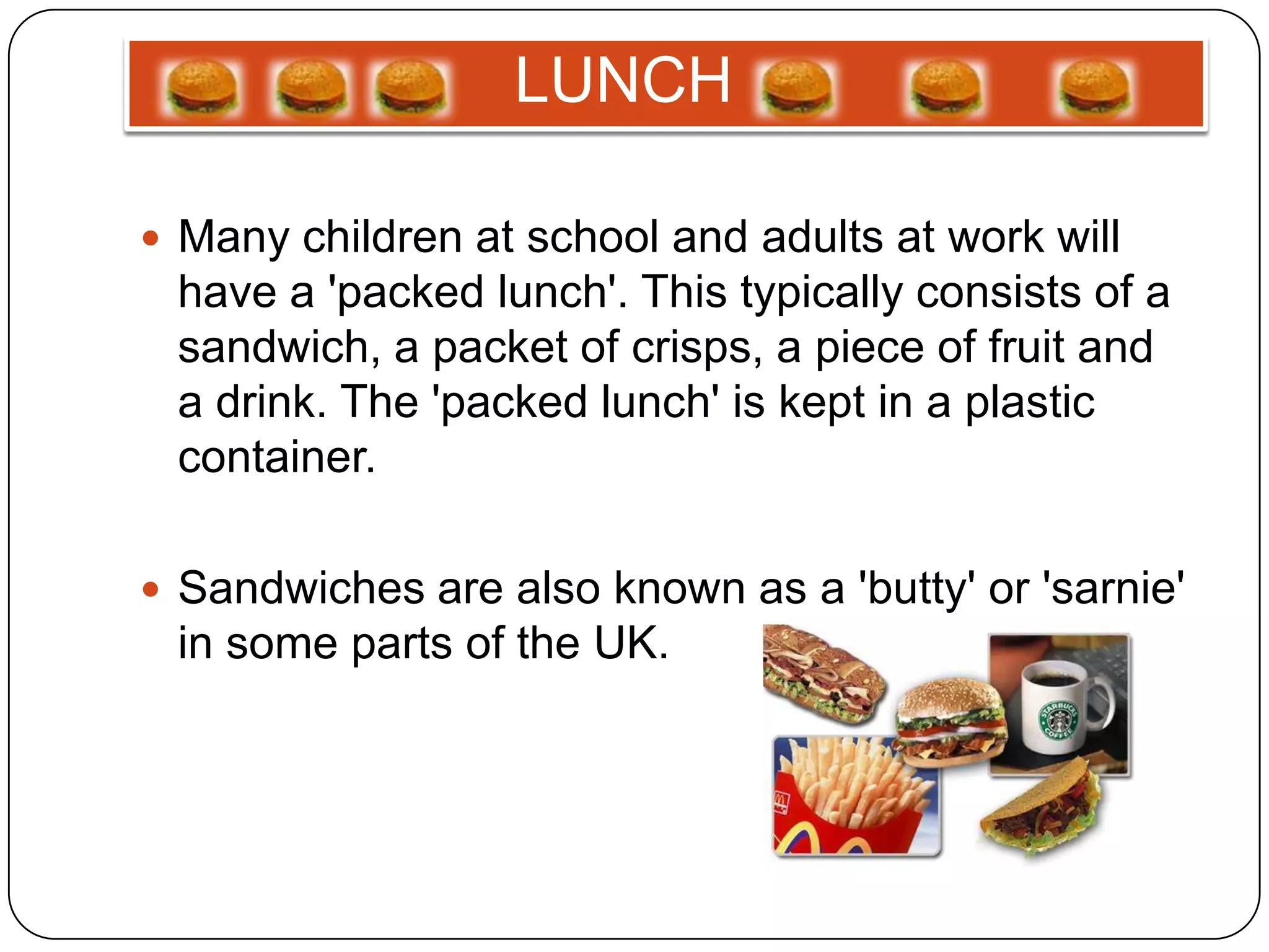 Traditional english food | PPTX