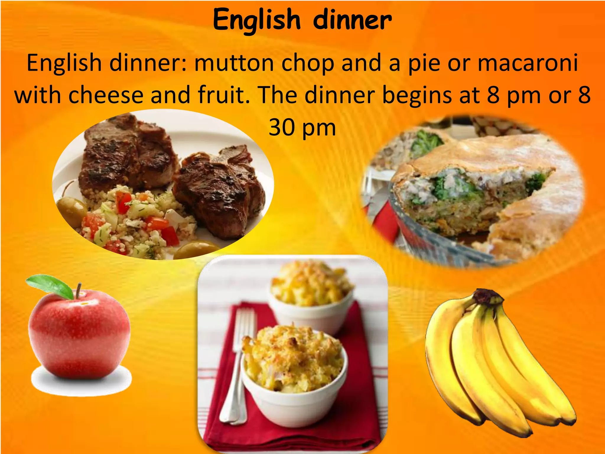 Traditional English meals | PDF