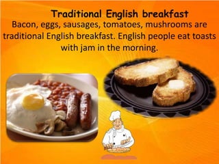 Traditional English meals | PPT