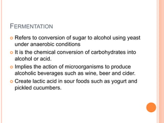 Traditional fermented foods | PPTX
