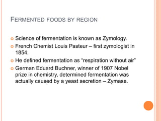 Traditional fermented foods | PPTX