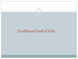 Traditional food | PPT